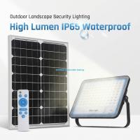 China IP65 Waterproof 15000LM High Lumen Solar Flood Light with Motion Sensor for Outdoor Security for sale