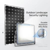 China 15000LM High Lumen IP65 Waterproof Motion Sensor Solar Flood Light for Outdoor Landscape Lighting for sale