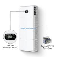 China Eco Friendly Stackable LiFePO4 Battery 51.2V 400Ah For Home Energy Storage With 10-Year Warranty for sale