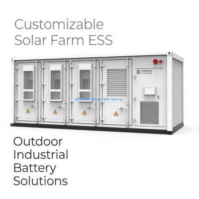 China 215KWh Commercial ESS with LiFePO4 Battery and 10,000 Cycles for Industrial Energy Storage for sale