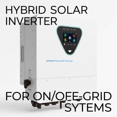 China BSR 6KW Hybrid Solar Inverter with IP65 Rating and Parallel Operation for Home and Commercial Use for sale