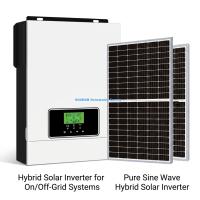 China 24V Off-Grid Power Inverter with 80A MPPT Solar Charger App Control and Pure Sine Wave Output for Home Solar Systems for sale