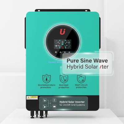 China 10KW Hybrid Solar Inverter with 98% Efficiency and Triple Protection for Home and Commercial Use for sale