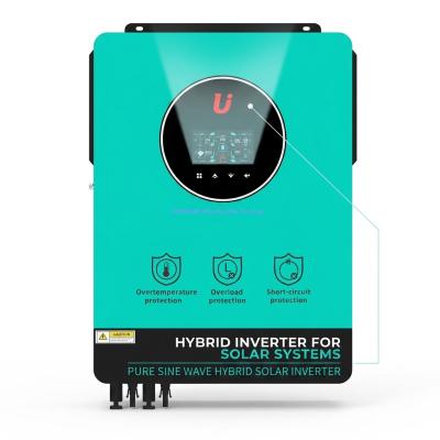 China BSSI-V-GN10200 10KW Hybrid Solar Inverter with Dual MPPT and 160A Charger for Efficient Energy Storage for sale