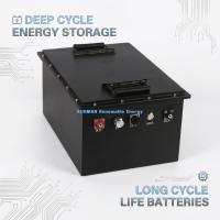 China KM 72V -100Ah Customized Golf Cart LiFePO4 Battery with 8000 Cycles and 7360Wh Energy for sale