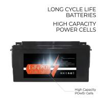 China KM Battery 1920Wh 12V 150Ah Lithium Battery Deep Cycle with 8000 Cycles for Energy Storage and RV/Forklift/Golf Cart/Yacht Power for sale