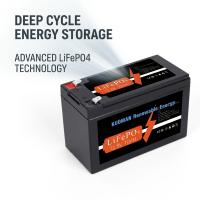 China 12V 10Ah 128Wh LiFePO4 Deep Cycle Lithium Battery for Energy Storage and RV Applications for sale