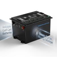 China 36V LiFePO4 Golf Cart Battery with 8000 Cycles, 50Ah-150Ah Capacity, and Compact 385*338*245mm Dimensions for sale
