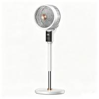 China Low Noise 3-Speed Air Circulator Fan 70° Wide Oscillation Remote Standing Fan With Aromatherapy For Home Dorm Bedroom for sale