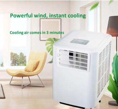 China R290 Eco Friendly 9000 BTU Portable Air Conditioner Dual Heat Cool Low Noise Movable Casters Room Mobile AC for sale