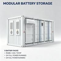 China Long Life Containerized Battery Energy Storage 10000 Cycles Intelligent Thermal Management ESS for sale