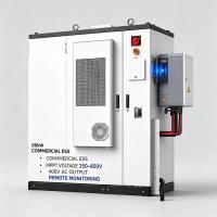 China Cloud Remote Monitoring Commercial LFP Energy Storage 90% DoD Long Cycle Life Outdoor ESS Cabinet for sale