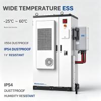 China Global Certified All-in-One Commercial Solar ESS 107.52kWh 50kW Hybrid Inverter Factory Hotel Storage Unit for sale