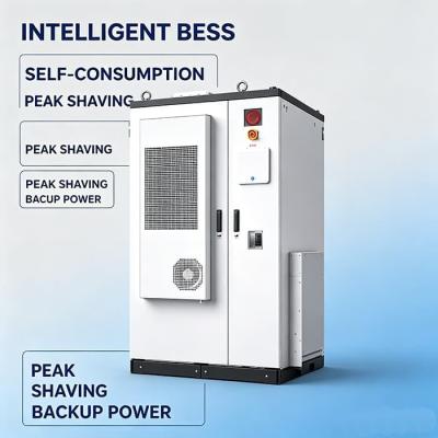 China DC & AC Coupled Commercial Energy Storage Max 97.5% Efficiency Hotel Factory Solar Backup Power System for sale