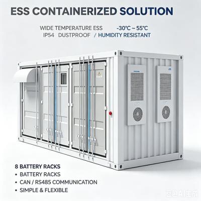 China 3.5Ton Containerized Energy Storage Unit 12192mm Size Large Capacity Industrial Battery ESS for sale
