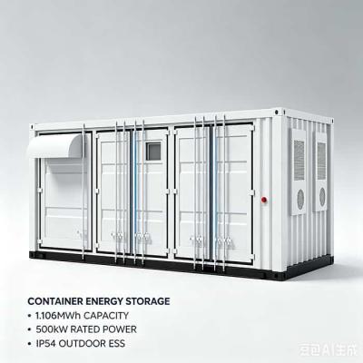 China Extreme Temperature Resistant Commercial Container Energy Storage System -30 to 55 Celsius Off-Grid Power Storage for sale