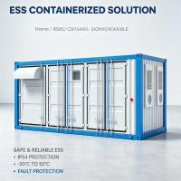 China Industrial Container Energy Storage Cabinet IP54 Protection Intelligent Air Cooling Battery Management System for sale