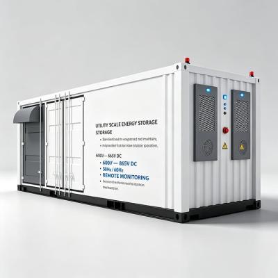 China IP54 Outdoor Container Energy Storage 500kW 2h Full Power Discharge Industrial Solar Battery Storage Unit for sale