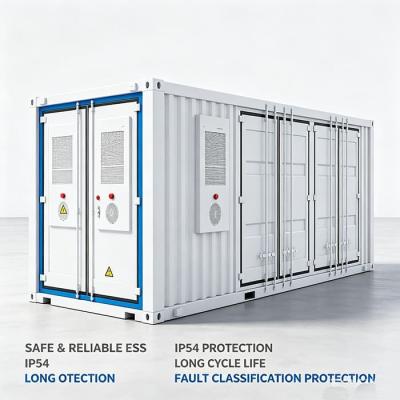 China Modular Expandable Container ESS 1.106MWh for Factory Peak Valley Load Shifting & Emergency Backup for sale