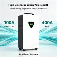 China Mobile Type Home Battery Backup Storage System with 6000 Cycles 200A Max Charge Current and Wide Temperature Adaptability for Solar Panel System for sale
