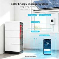 China 10-Year Warranty Expandable 48V LiFePO4 Stack Battery For Residential Solar Energy Backup for sale