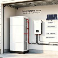 China 30.72kWh Max Stackable LiFePO4 Battery 10-Year Support For Home Solar Project for sale