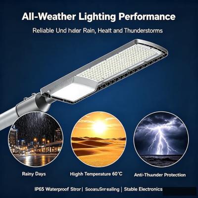China IP65 Waterproof LED Street Light Horizontal & Vertical Mount for Urban Road Project for sale