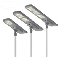 China 50W Integrated Solar Street Light with UV-Proof Lens, 3000K-6000K CCT Solar Light for Playground for sale
