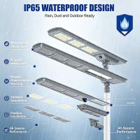 China Energy Saving All In One Solar Street Light 40W SMD5050 LED Solar Lamp No Electricity Cost for sale