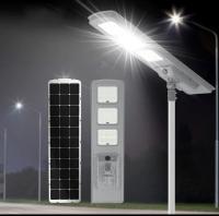 China Aluminum Solar Street Light 40W All-in-One Monocrystalline Solar Panel Road Lighting Lamp for sale