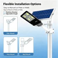China Outdoor Waterproof Solar Street Light for Parking Lot Factory Yard Garden Path for sale