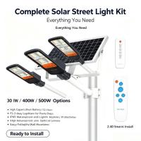 China 300W-500W Split Solar Street Light IP65 Waterproof Outdoor LED Road Lamp for sale