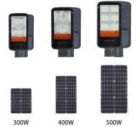 China Adjustable Mono Solar Panel LED Street Light 12 Hours Continuous Working Time for sale