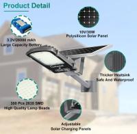 China 300-500 LED Solar Street Light IP65 Waterproof Motion Sensor Outdoor Yard Road Lamp for sale