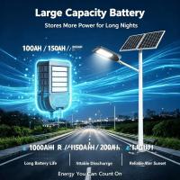 China IP65 Aluminum Solar Street Light Lightning Protection Highway Light for sale