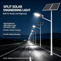 China Energy Saving Solar Street Light Zero Operating Cost Outdoor Lighting for sale