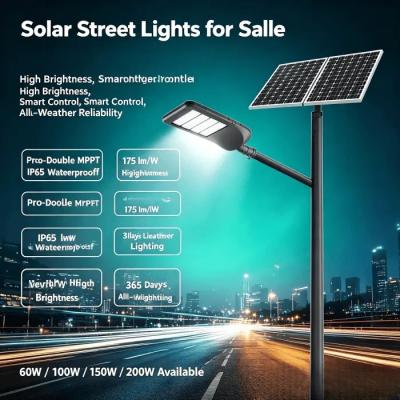 China Anti-Oxidation Aluminum Solar Street Light Storm Resistant Outdoor Light for sale