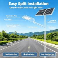 China Anti-Oxidation Aluminum Solar Street Light Storm Resistant Outdoor Light for sale