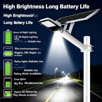 China Long Lifespan Lithium Battery Solar Street Light Rural Countryside Public Light for sale