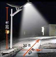 China High Efficiency 150LM/W Solar Street Light Large Parking Lot Illumination Lamp for sale