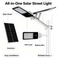 China Heavy Duty IP65 Solar Street Light Thunder Proof Construction Site Lighting for sale