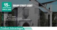 China Heavy Duty IP65 Solar Street Light Thunder Proof Construction Site Lighting for sale