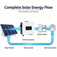 China IP65 Waterproof Grid Tied Solar Inverter 97.8% High Efficiency Residential PV Inverter for sale