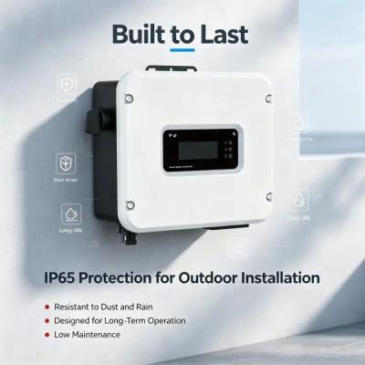 China High Efficiency MPPT Grid Tied Solar Inverter Overload & Short Circuit Protection for sale
