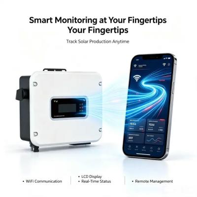 China European Efficiency 97.3% On Grid Solar Inverter Grid Monitoring Function Inverter for sale