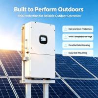 China 3 MPPT Three Phase Solar Inverter Max PV Voltage 600V Off Grid Solar Power Inverter for sale