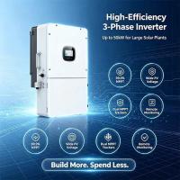 China 350A Max Charging Discharging Current 18kW 3 Phase Hybrid Solar Battery Inverter for sale