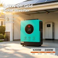 China High Efficiency 98% DC to AC 4.2kW Grid-Tie Hybrid Solar Power Inverter for sale