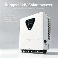 China IP65 Outdoor Waterproof 6KW Solar Hybrid Inverter Off Grid Backup Energy Supply for sale