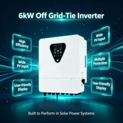 China 6KW 2 MPPT Solar Hybrid Inverter Current Transformer WiFi Remote Monitoring for sale